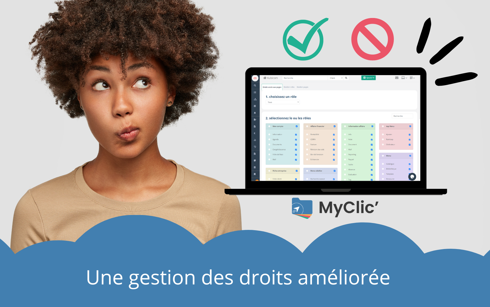 Qu'est-ce que la gestion de droits dans un CRM ?- MyClic CRM