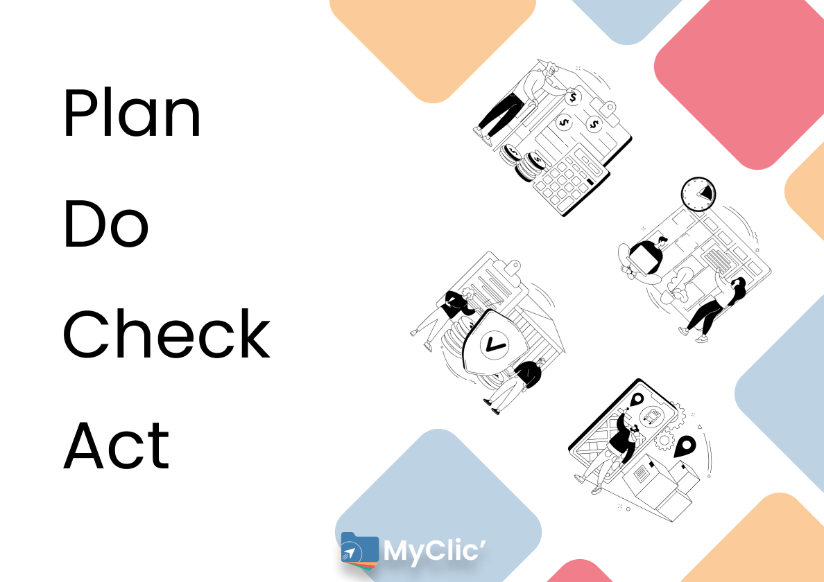 La méthode PDCA : Planifier, Réaliser, Vérifier et Agir- MyClic CRM